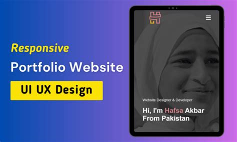 Create personal portfolio website, business website html css by Hafsaakbar786 | Fiverr