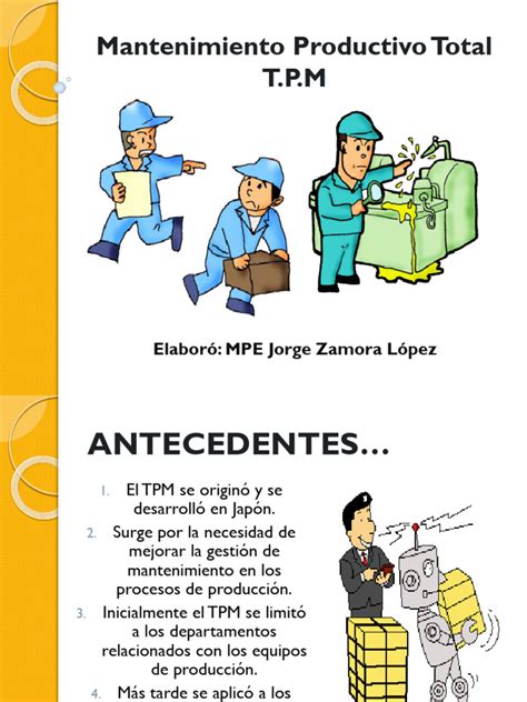 Mantenimiento Productivo Total 5 Pdf
