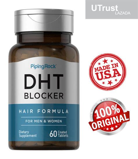 Dht Blocker For Men And Women 60 Coated Tablets Stop Hair Loss Lazada