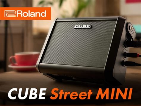 Rolandよりポータブルアンプcube Street Miniが新登場！｜サウンドハウス