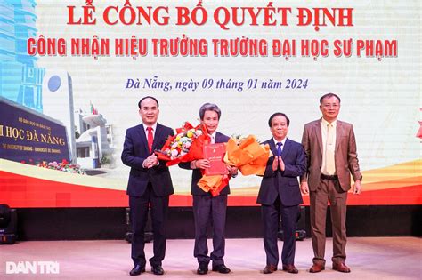 Trường Đại học Sư phạm Đà Nẵng có tân hiệu trưởng | Báo Dân trí