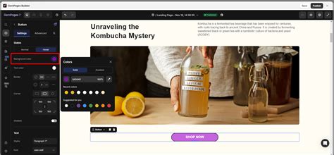 Change The Hover Styles Of Button Help Center