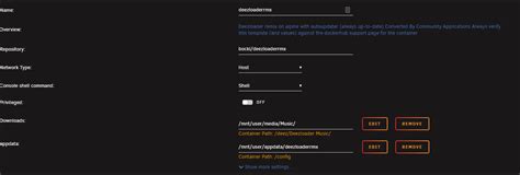 alternative to lidarr deezloader remix docker r unraid