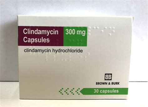 Clindamycin Brown And Burk