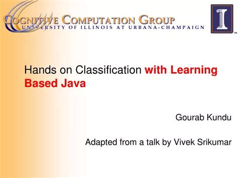Ppt Hands On Classification With Learning Based Java Powerpoint Presentation Id1624646