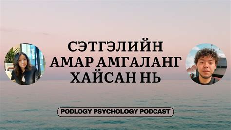 38 Сэтгэлийн Амар Амгаланг Хайсан нь Сэтгэл зүй сэтгэл судлал Youtube