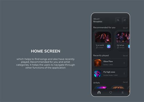 Neumorphism Music Player Mobile Application On Behance