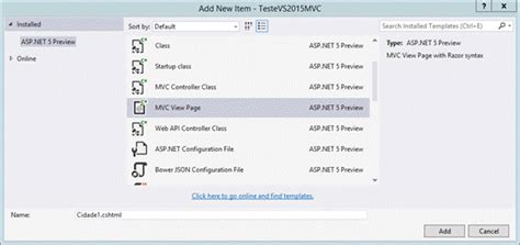 Aspnet Mvc 6 Implementando Uma Aplicação Básica Devmedia