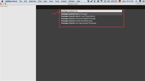 how to install and configure sublime text 3 package control emmet