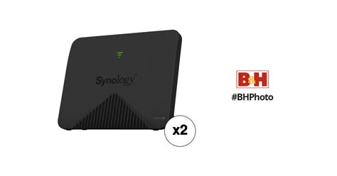 Synology Wireless Tri Band Mesh Router 2 Pack Bandh Photo Video