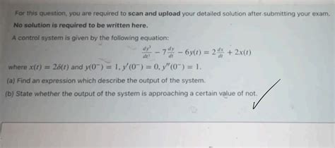 Solved For This Question You Are Required To Scan And Chegg