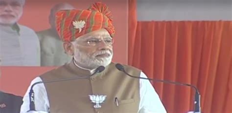 Pm Modi Addressed An Election Rally In Mansarovar Jaipur Jaipur Stuff