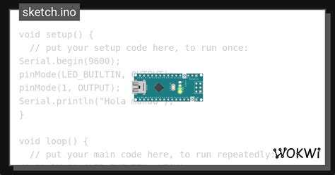 Iii Wokwi ESP32 STM32 Arduino Simulator