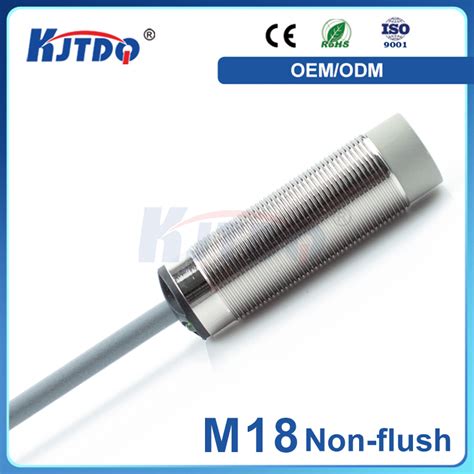 M18 Flushed Inductive Proximity Senso Ip67 Ip68 Waterproof Npn Pnp No Nc Sn 5mm From China