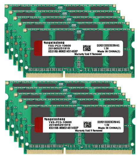 Pieces Set DDR DDR L RAM GB GB MHZ MHZ Notebook Laptop PC S S Memory