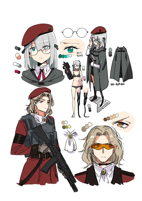 Miharu Cgsky Commander Girls Frontline Female Commander Girls