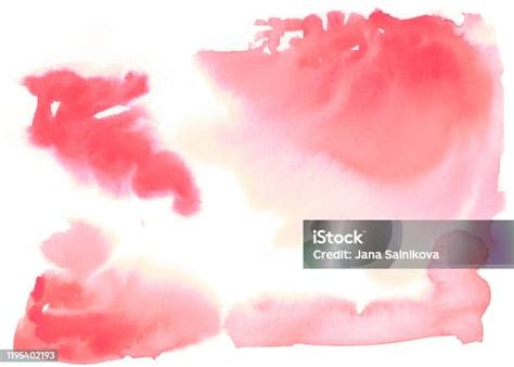 수채화 손으로 그린 추상 스프레드 파스텔 핑크 컬러 얼룩 일러스트 텍스쳐 에 화이트 배경 거친에 대한 스톡 벡터 아트 및 기타 이미지 거친 구도 그리기 Istock