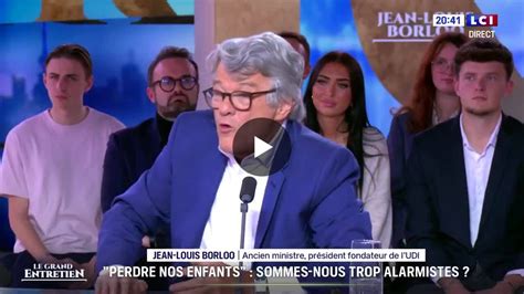 Jean Louis Borloo Sexprime On était Un Pays De Producteurs D