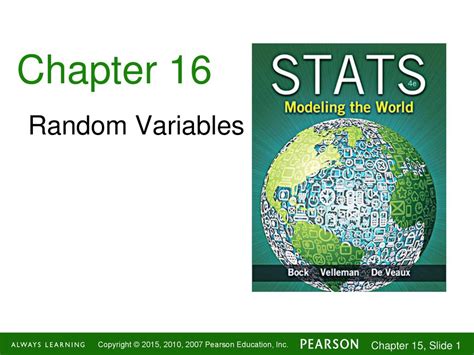 chapter 16 random variables ppt download