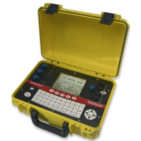 Digital Microhmmeter Do7 Plus Seaward Portable Rugged With