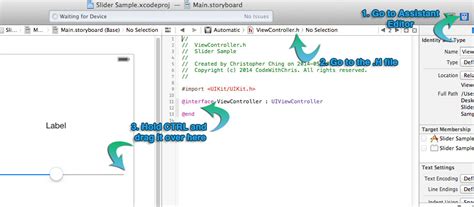 Tutoriel Uislider Comment Implémenter Un Curseur Ios