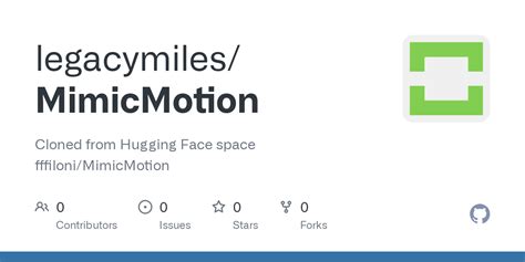 github legacymiles mimicmotion cloned from hugging face space