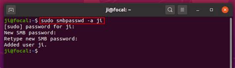 How To Share A Folder Via Smbcifs Protocol In Ubuntu 2004 Open