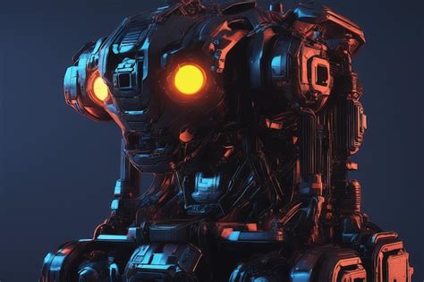 premium ai image 3 d rendered robot with high resolution