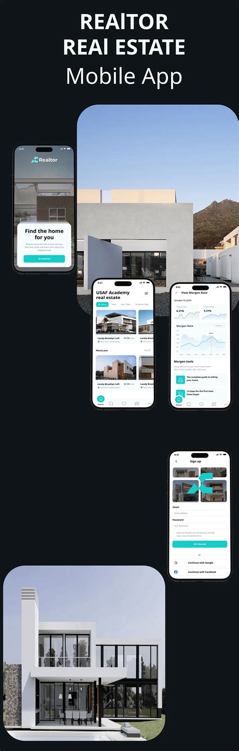 Realtor Real Estate Mobile App Design Behance