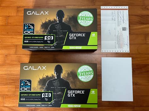 Galax Gtx 1660 Super 6gb Computers And Tech Desktops On Carousell