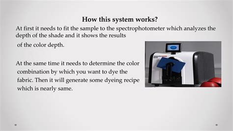 Computer Color Matching System Pptx