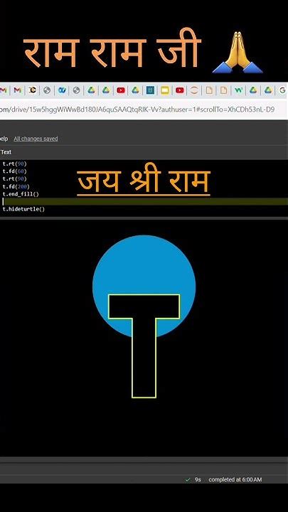 Amazing Logo Using Python 🔥 🔥💥 Programming Python Amazing Shorts