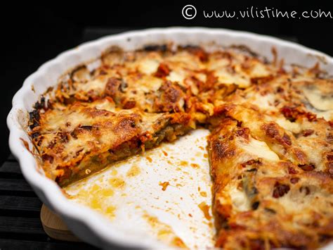 Патладжан на фурна с доматен сос и кашкавал без глутен Vilis Time