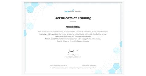 konduru mahesh raju on linkedin successfully completed the internship