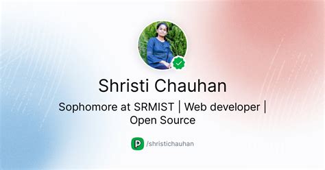 Shristi Chauhan • Peerlist