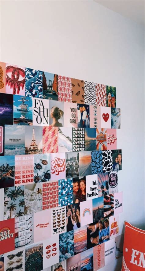 Daria Andreyev Polaroid Wall Decor Photo Wall Collage Room Ideas Bedroom