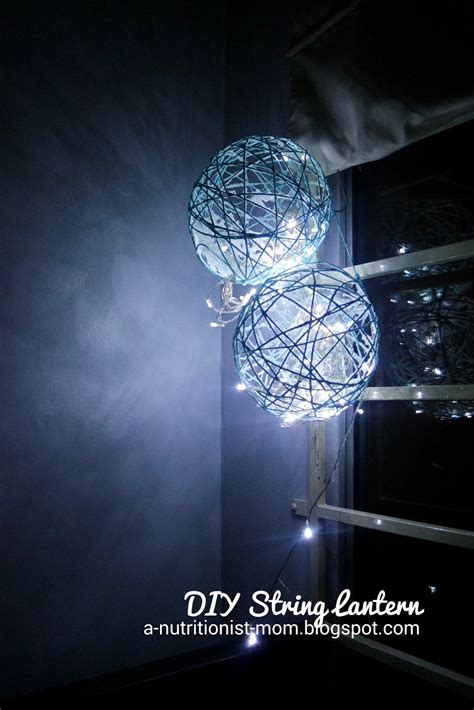 Journal Of A Nutritionist Mom Diy String Lantern Owl Lantern