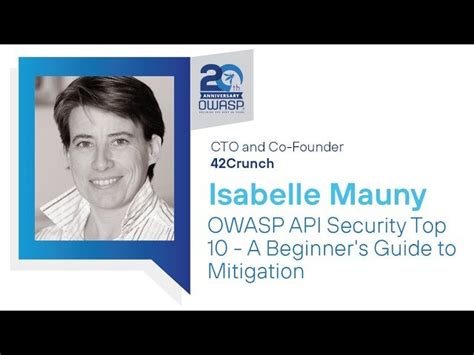 Conference Talks Talk Owasp Standard Classification Api Security Top