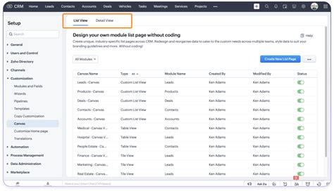 Customizing Module View Using The All New Canvas Design Suite