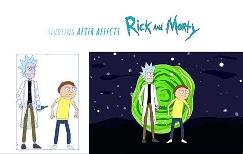 Animation Of Rick And Morty On Behance