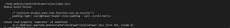 cannot read property numerator of undefined · issue 155 · ant design
