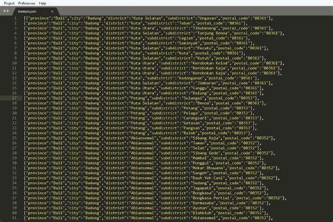 database kode pos indonesia eplusgo