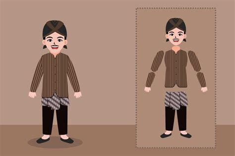 premium vector javanese character