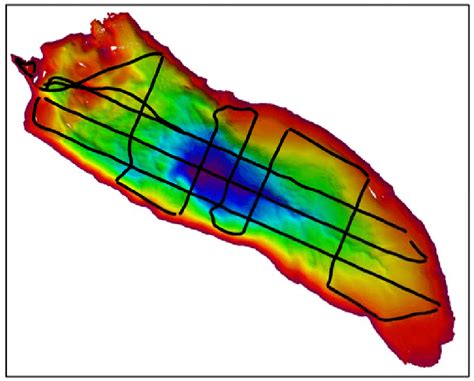 High Resolution Multibeam Bathymetric Data From Bull Run Lake Chirp