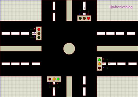 Arduino Smart Traffic Light In Proteus 8 With The Help Of Chat Gpt For
