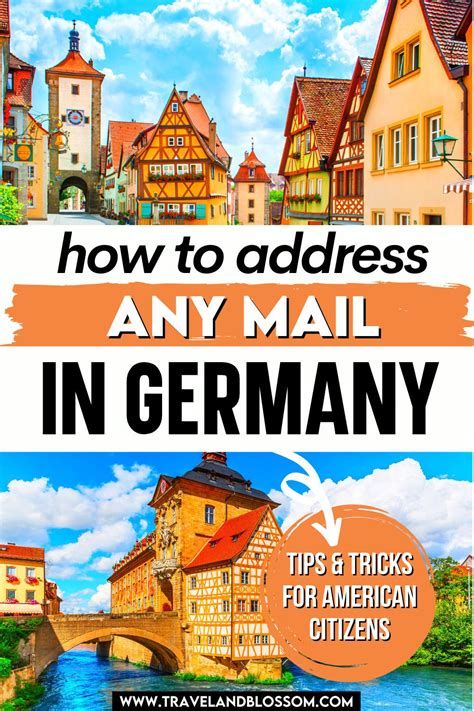 German Address Format How To Mail A Letter To Germany Travel And Blossom