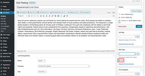 Validating Noc Tags We Data Tools