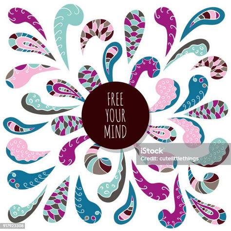 영감과 동기 부여 포스터 템플릿입니다 당신의 마음 무료 낙서 추상 인도 장식입니다 0명에 대한 스톡 벡터 아트 및 기타 이미지 0명 개념 기이함 Istock