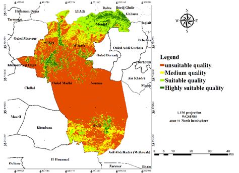 Vegetation Criterion Map Download Scientific Diagram