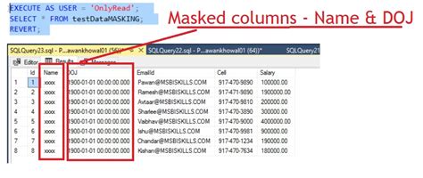 New T Sql Features In Sql Server 2016 Xviii Dynamic Data Masking